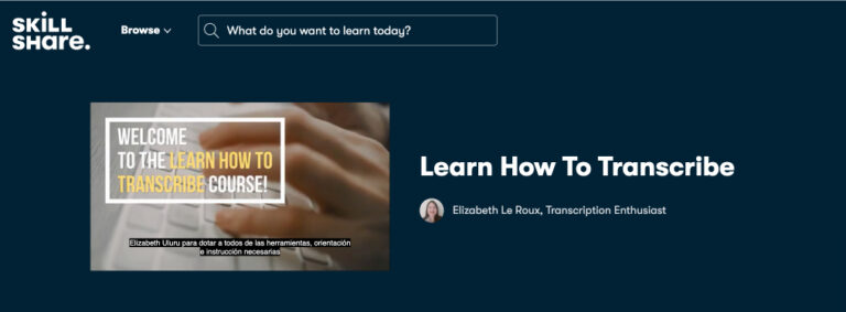 5 BEST Transcription Courses & Certifications Online (2026)